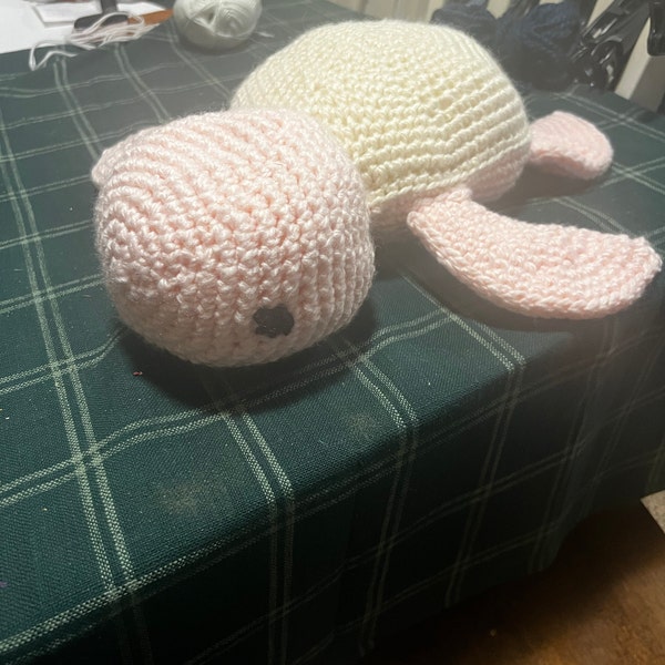 LARGE Crochet Turtle Pattern, Cute Toy, Crochet Turtle, Handmade Gift ...