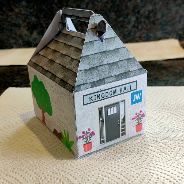 Kingdom Hall Gift Box Printable Download Welcome Back to the Kingdom ...