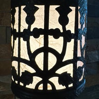 Map Lamp Shade, Custom Topographic Map Lampshade of Your Favorite Place ...