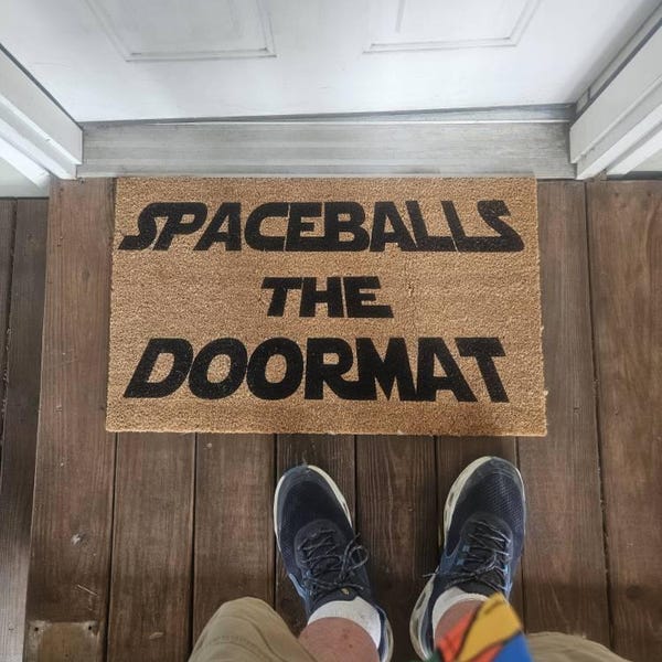 Doormat Welcome to Our Happy Place Welcome Mat New House Homeowner ...