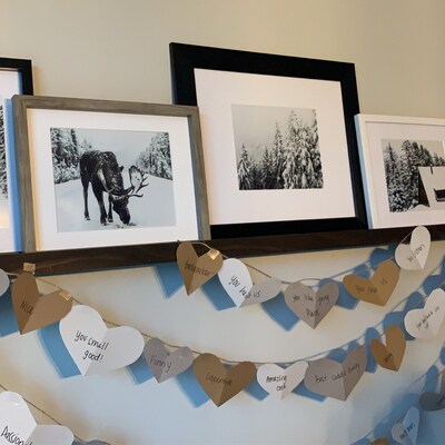 Winter Gallery Wall Decor. Nordic Christmas Wall Art Set of 6 Prints ...