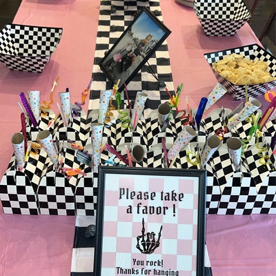 Bad Two the Bone Theme Birthday Party Invitation Digital File - Etsy