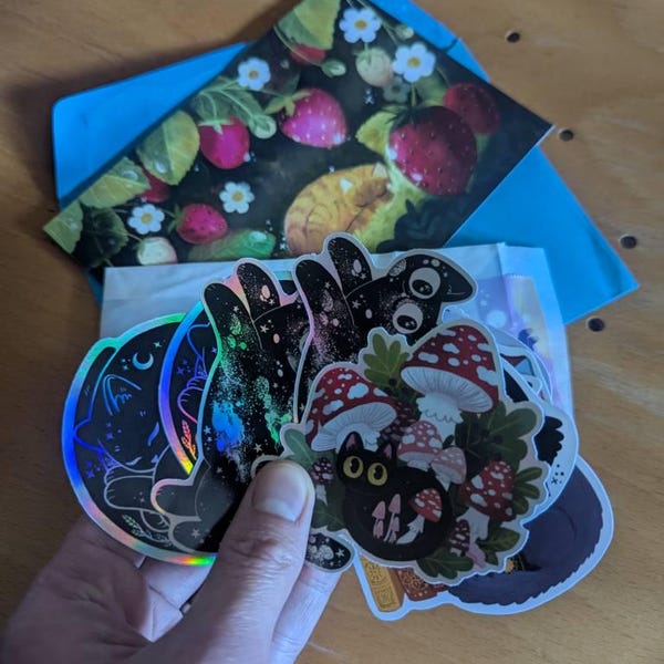 3, 5 or 10 Vinyl Stickers Bundle - Choose Your Designs! - Etsy