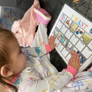 Visual Aid Booklet Trying New Food Autism Therapy - Etsy