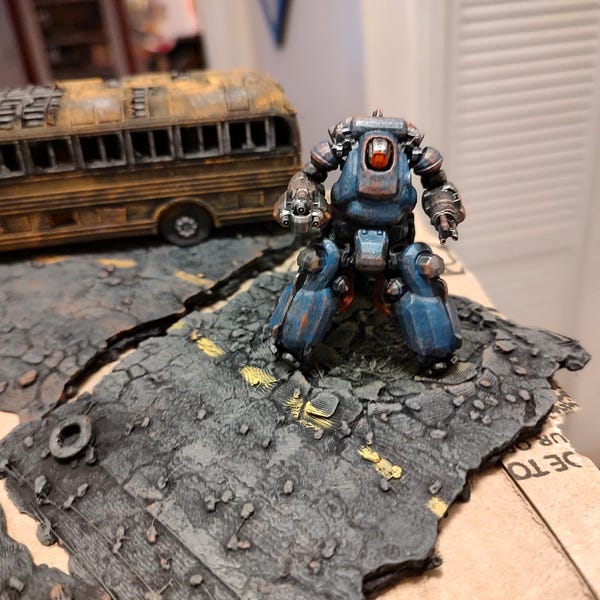 Fallout Sentry Bot (40mm) - 3D Resin Figurine - Etsy