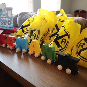 Build Your Own Train With Our Neutral Pink Train. Personalized Wooden ...