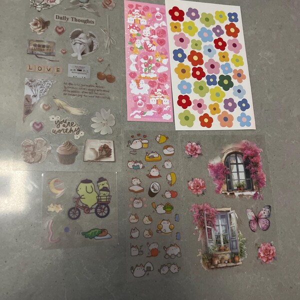 Random Mystery 3D Sticker Sheets: Assorted Styles, Puffy Bubble ...