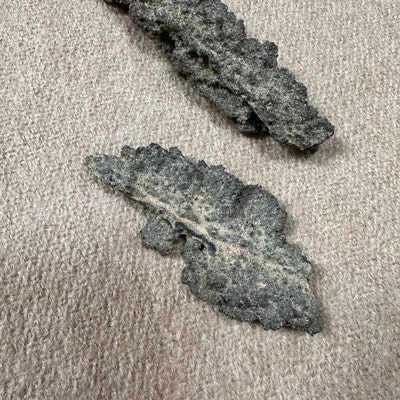 Prophecy Stone . Prophecy Stone Egypt . Egyptian Black . Raw Crystals ...