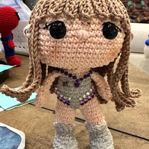 Taylor Swift Amigurumi Crochet Pattern, Funko Pop Style (PDF) - Etsy