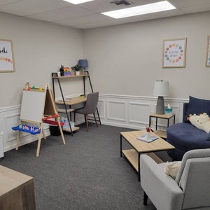 Set of 8 Counseling Posters Office Decor School Psychologist Wall Art ...