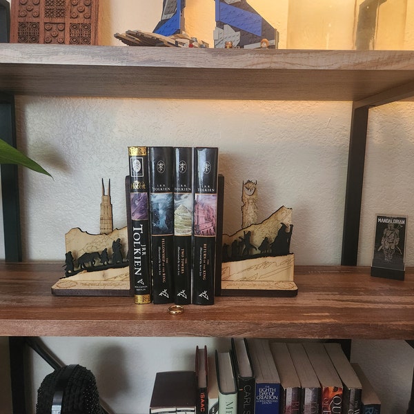 Bookends Wardrobe and Lampost Magical Fantasy - Etsy