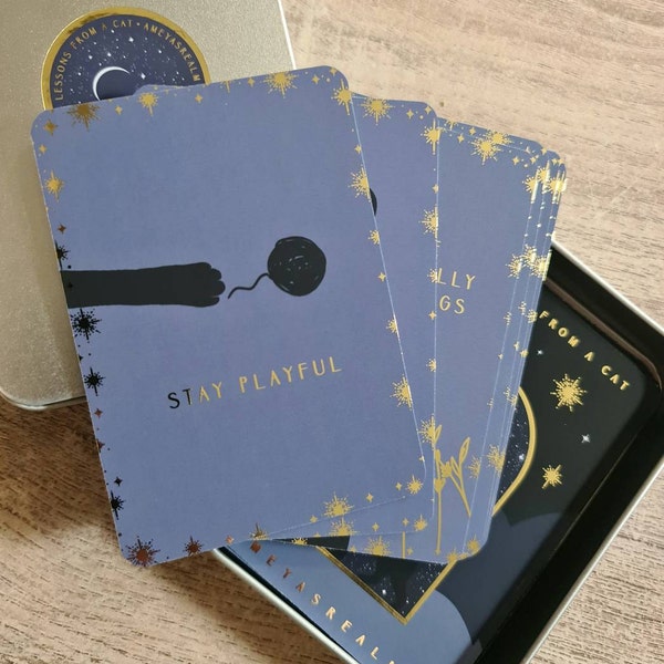 Cosmic Cards // Self Reflection Deck - Etsy