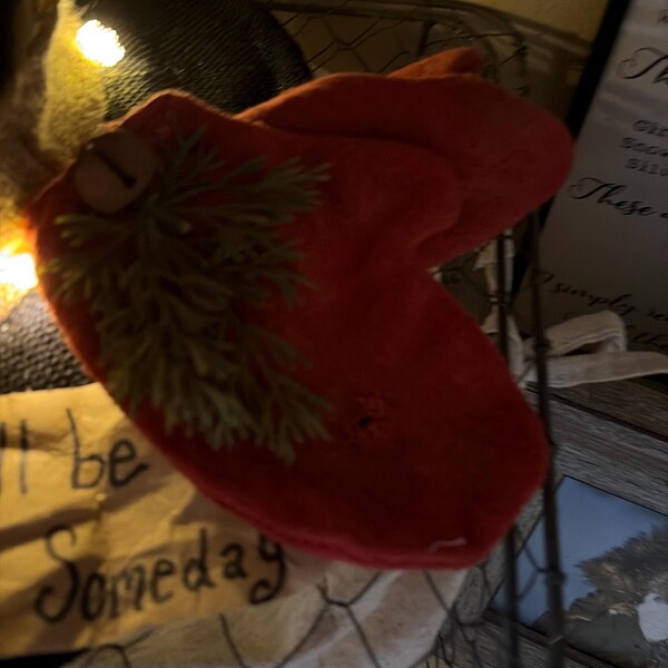 Vintage Christmas Mittens - Rustic Old Winter Mittens - Attic Home ...