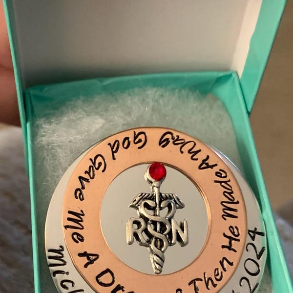 Personalized Pin for LVN / Nursing Pin /LVN / Nurse Pin / Nursing ...