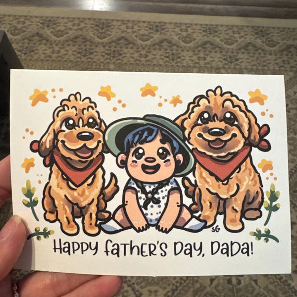 Custom Handmade Dog Card From Your Photo - Etsy