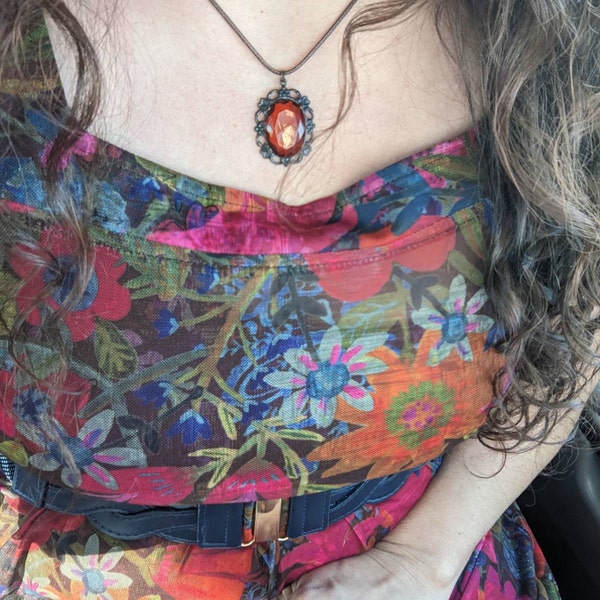 Dragonfly Glow in the Dark Silver Locket, Memory Locket, Locket for ...