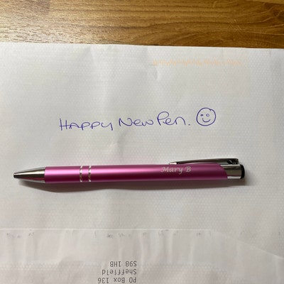 Personalised Pen, Engraved Ballpoint Pen, Promotional Pens, Custom ...