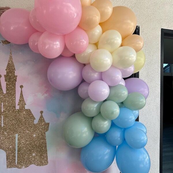 Joshua Tree Balloon Garland Kit Eucalyptus Grey Blush Mocha Balloons ...