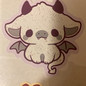 Howdy the Cow Matte Vinyl Sticker Kawaii Stickers Cute Decal Cu.im. - Etsy