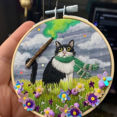 Custom 3 Mini Cat Portrait - Etsy