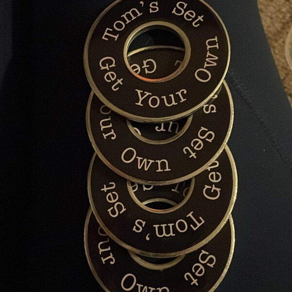 4 Custom Logo/graphic Vvashers - Washer Toss Game Washers by Get ...