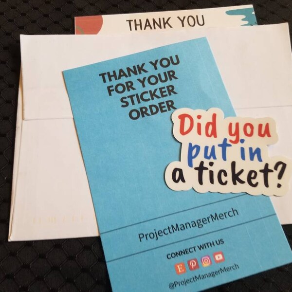 Embrace the Chaos Sticker. Perfect Cute and Funny Gift for Project ...