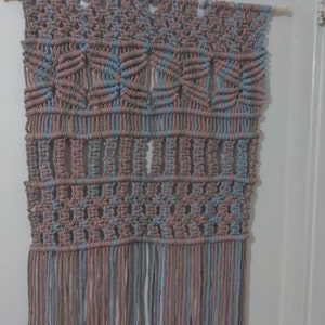 Macrame PATTERN Written PDF and Knot Guide Diy Macrame Wall Hanging ...