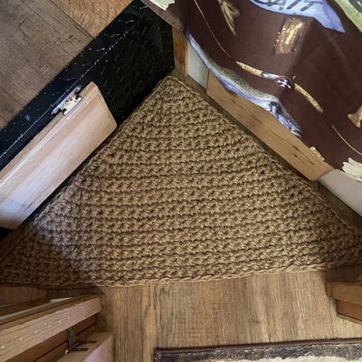 Heart Shaped Jute Rug Rustic Wedding Prop Americana Folk Art Hippie Rug ...