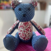 Memory Bear Pattern, Sewing Pattern With Video Tutorial, Betsy Bear ...