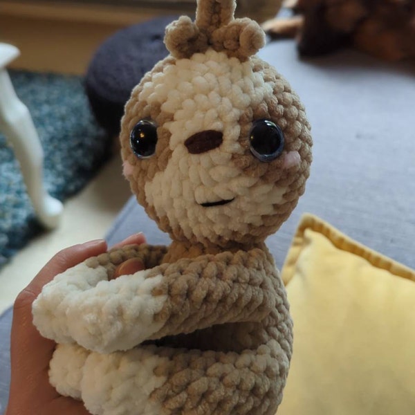 PATTERN: Sid the Plush Sloth Pattern - Amigurumi Sloth Pattern ...