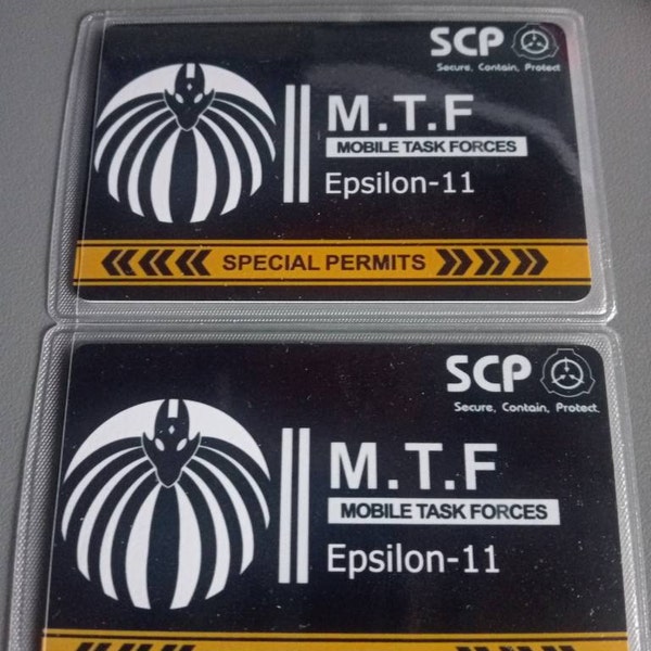 SCP MTF M.T.F. Taskforce Task Force Special Unit Secure Contain Protect ...