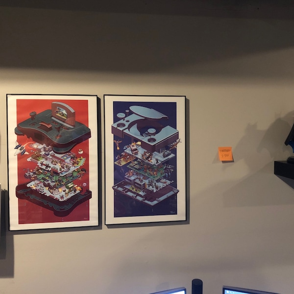 N64 Exploded Diagram: Retro Gaming Art Print - Etsy