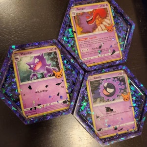 Custom Pokémon Epoxy Resin Coasters - Etsy