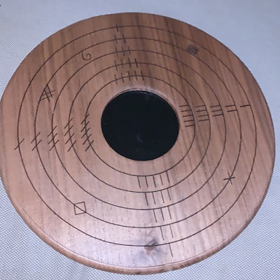 Fionn's Window 9 Engraved Wood Ogham Scrying, Divination and Meditation ...
