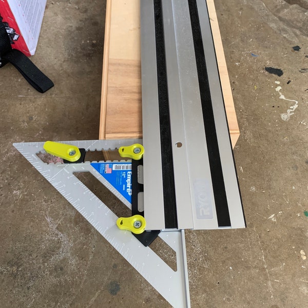 Guide Rail Square Adapter - DIY Kit - Compatible With Ryobi Track Saw ...