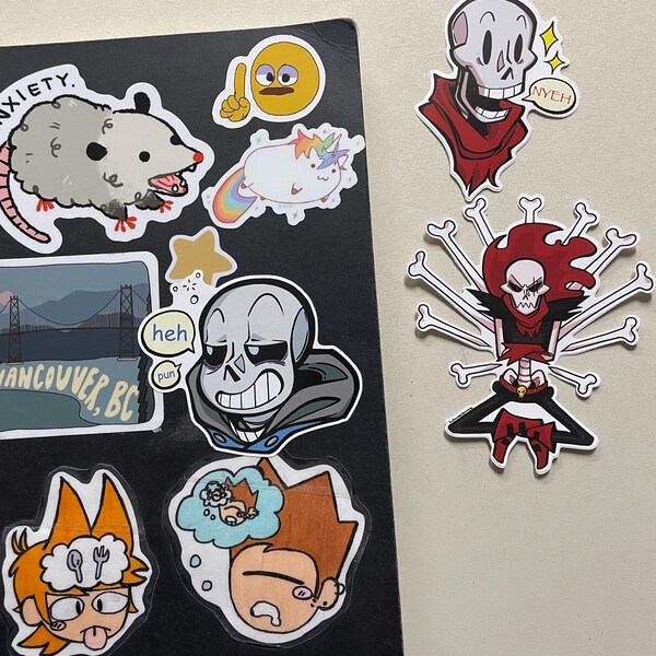 Undertale Stickers -- W.D Gaster - Etsy
