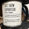 Shit Show Supervisor Mug, Shit Show Supervisor Gift, Shit Show ...