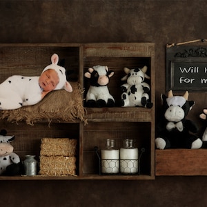 Digital Backdrop Background Newborn Baby Boy or Girl Brown - Etsy