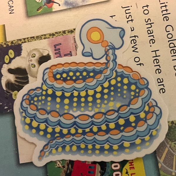 Deep Sea Creature Stickers - Gulper Eel, Giant Squid, Vampire Squid ...