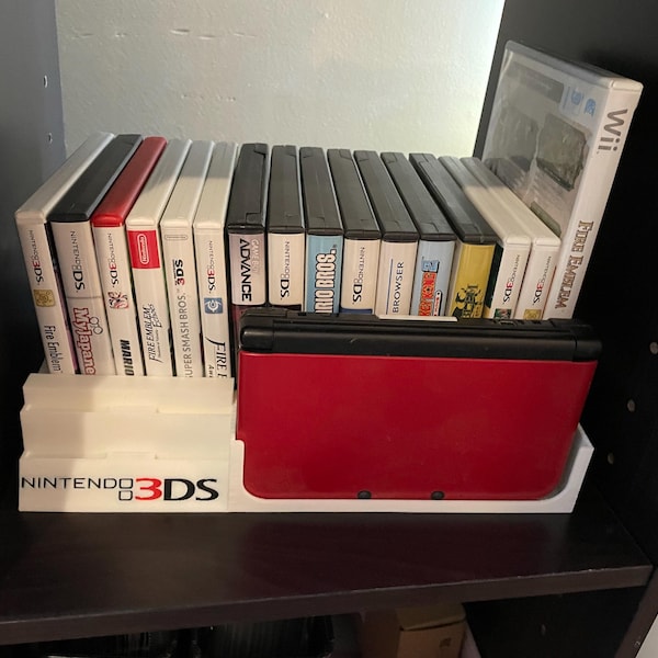 New Nintendo 3DS XL Console and Game Display Stand - Etsy