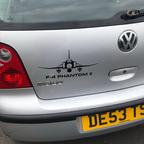 F-4J Phantom II [w/lettering Loaded] F4J Decal, F-4S Vinyl Decal, F4J ...