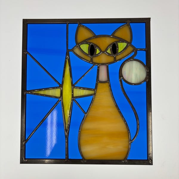 Golden Retriever Stained Glass Pattern Design Digital Download PNG PDF ...