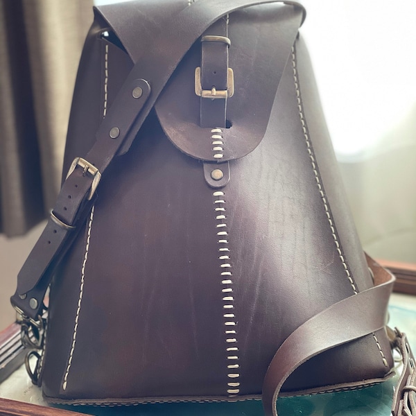 Backpack Pattern - Leather DIY - Pdf Download - Video Tutorial - Etsy