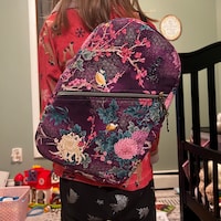 Charlie Sling Bag PDF Sewing Pattern, Sling Backpack Pattern, 3 Front ...