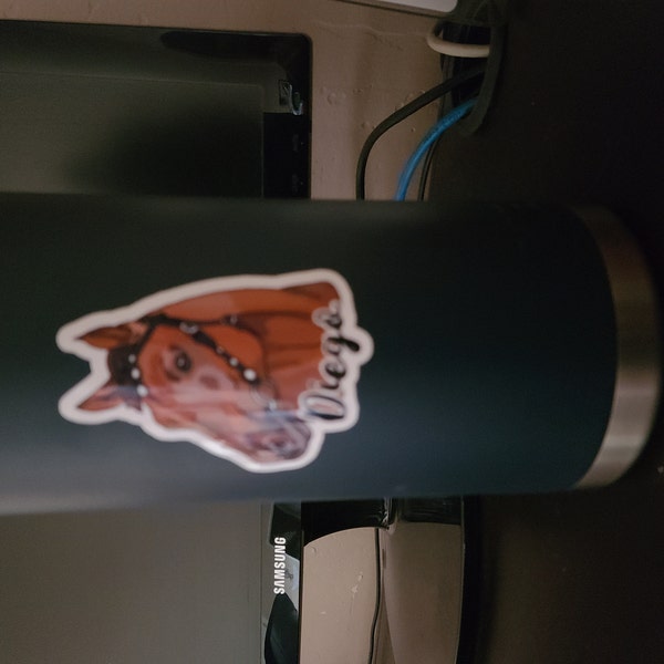 Custom Horse Sticker Waterproof Vsco Laptop Water Bottle Sticker Photo ...
