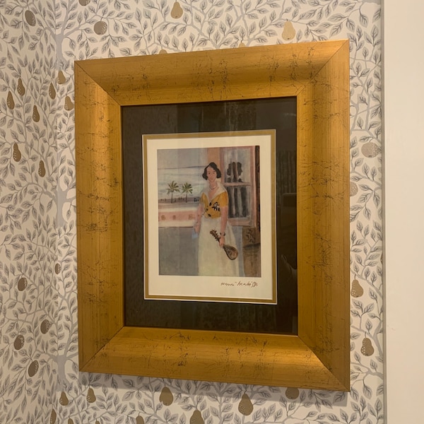 Leroy Neiman " FEMLIN PLAYBOY ZODIAC " Signed Print Framed in a New ...