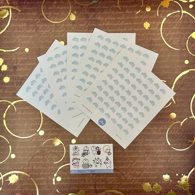 Cute Emoticon Stickers Emoticon Round Stickers Face Emoticon Stickers ...