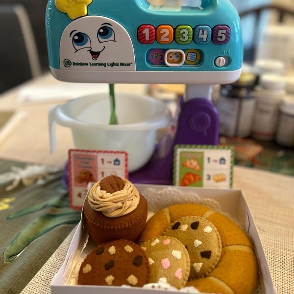 Felt Fish and Chips, Felt Play Food Set, Plush Toys, Pretend Play, Play ...