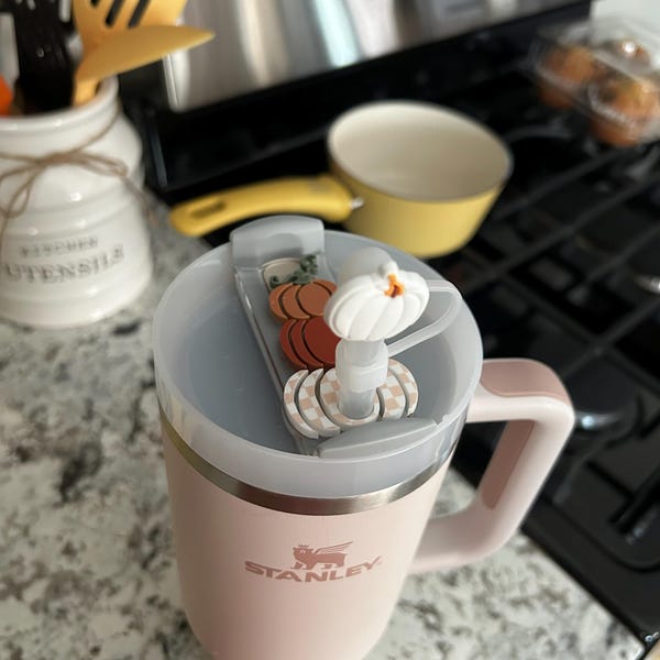 Pumpkin Cup Topper for Stanley Cup Topper Name Plate for Stanley Cup ...