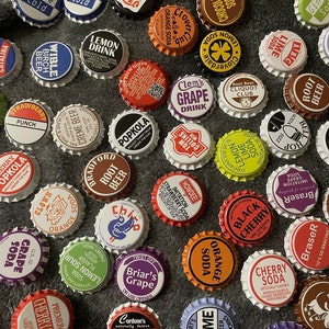 1000 Beer Bottle Caps NO DENTS Assorted Bottle Caps Bulk Flattened ...